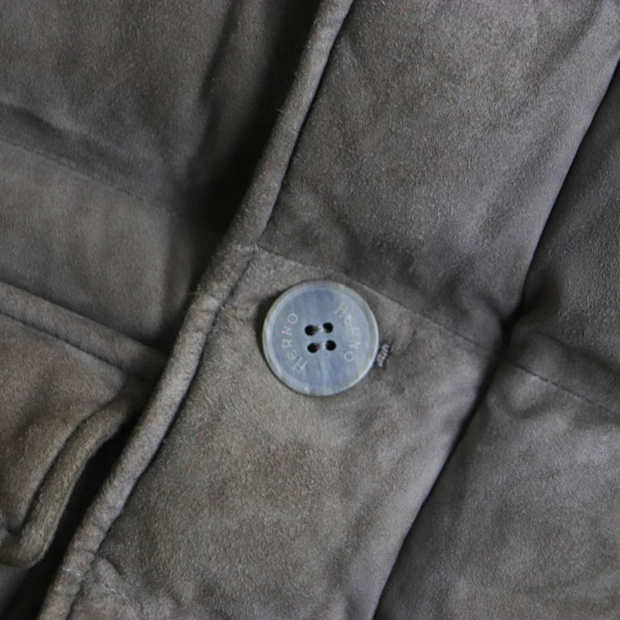 HERNO 良品 ヘルノ PL0025U18010 ゴートスキン オールレザー HERNO 良品 ヘルノ PL0025U18010 ゴートスキン オールレザー