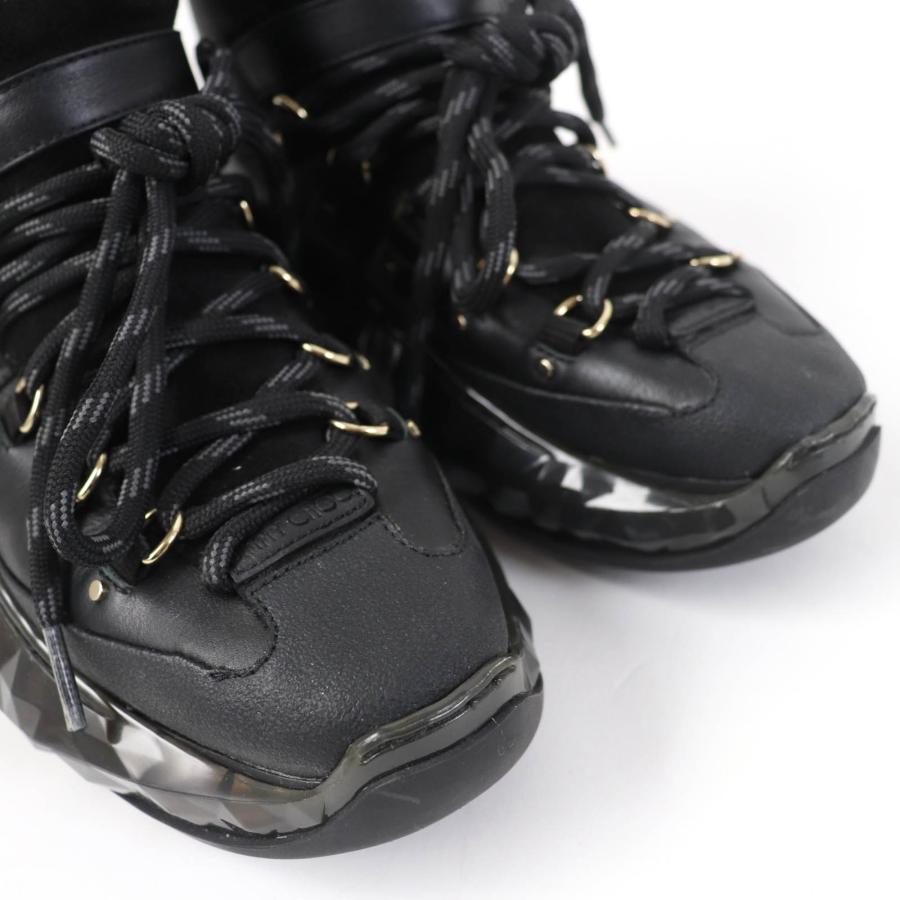 極美品☆JIMMY CHOO ジミーチュウ DIAMOND HIKE レースアップ レザー