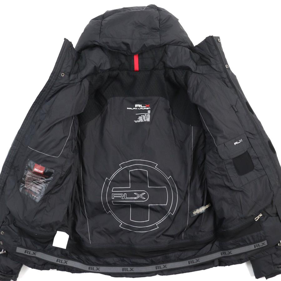 未使用品 RLX RALPHLAUREN アールエルエックス ラルフ ローレン 7181602XMC1 RECCO搭載 フード付き ダウン ...