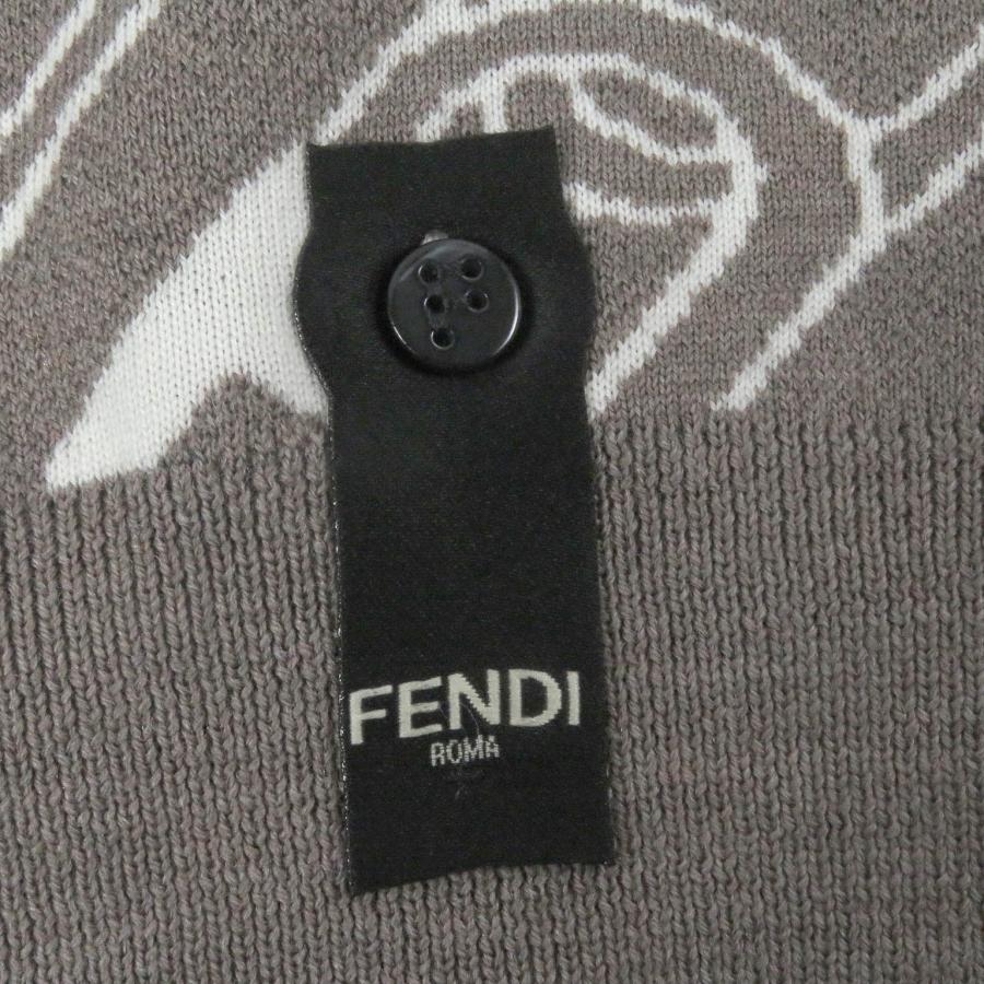 FENDI（フェンディ） 未使用品□FENDI 2022年製 FZX061 ウール FFロゴ