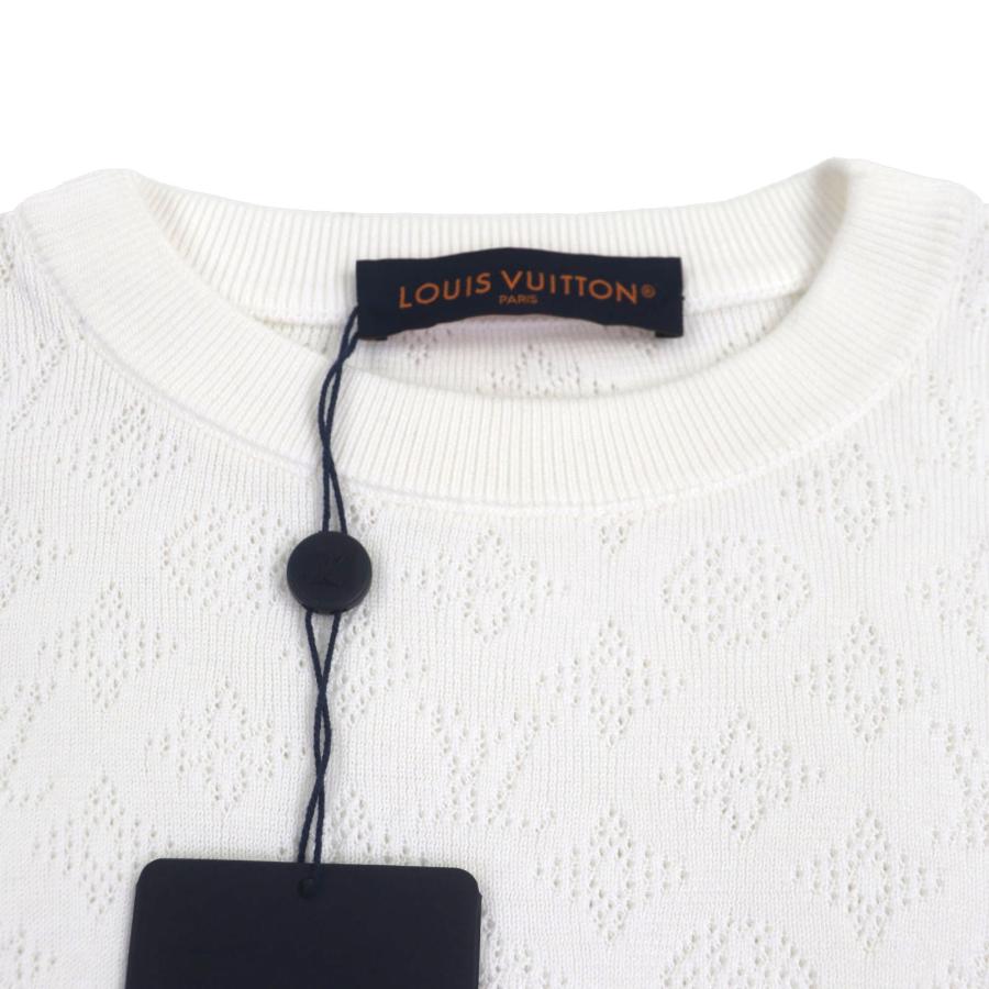 LOUIS VUITTON 未使用品 LOUIS ルイヴィトン 25SS HSN45W コットン100% モノグラムポインテール プルオーバー スウェット XS 正規品 メンズ : GREEN ...