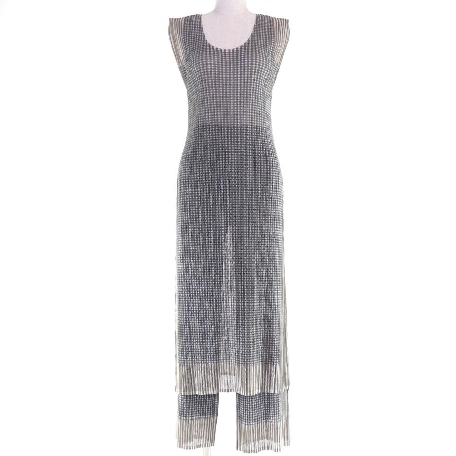 極美品 PLEATS PLEASE プリーツプリーズ イッセイミヤケ PP01-JH654 PP01-JF651 ノースリーブ ボトムス セットアップ 4 日本製 正規品 : GREENヤフー ...
