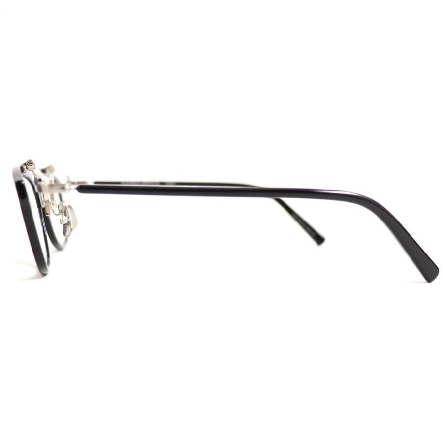 極美品 金子眼鏡 カネコガンキョウ KJ-35 ウェリントン 跳ね上げ式 度入り 眼鏡/アイウェア ブラック 51 22-145 日本製 ...