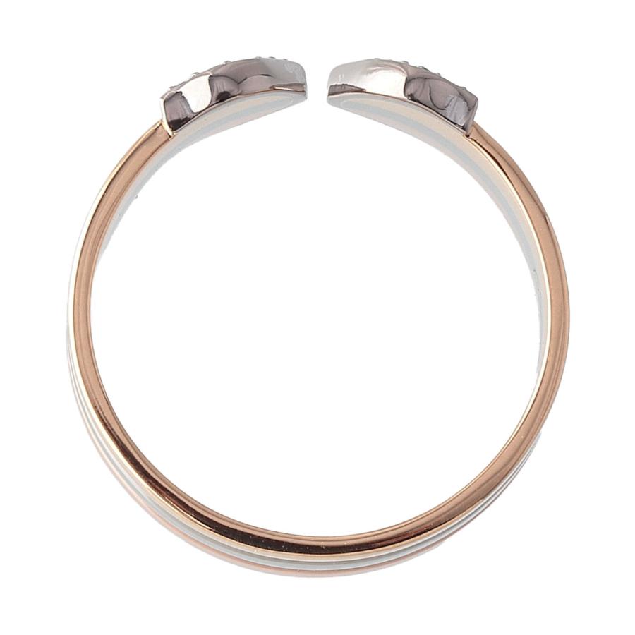 Cartier（カルティエ） 2C ダイヤ リング スリーカラー #52 750WG/YG/PG 新品仕上げ済 Cartier【15997 ...