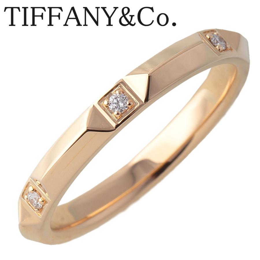 TIFFANY&Co.（ティファニー） ダイヤ リング トゥルー バンド 6PD 現行モデル 13号弱 AU750YG 新品仕上げ済 ...