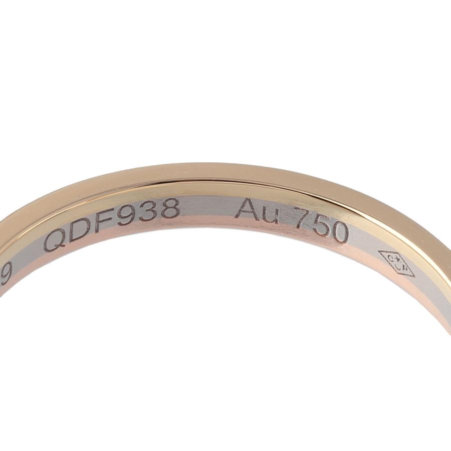 Cartier カルティエ トリニティ ウェディング リング ルイカルティエ ヴァンドーム 現行モデル #59 幅2.4mm Au750 ...