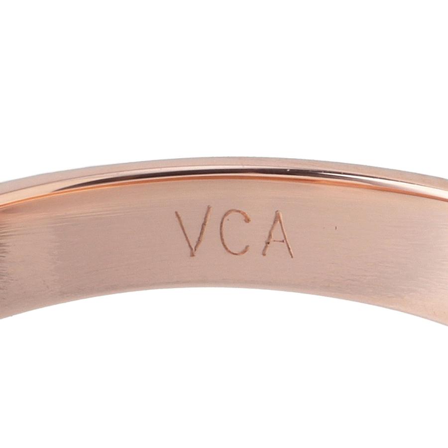 Van Cleef ＆ Arpels（ヴァンクリーフ ＆ アーペル） シニアチュール マリッジ リング 9号 750PG 新品仕上げ済 ...