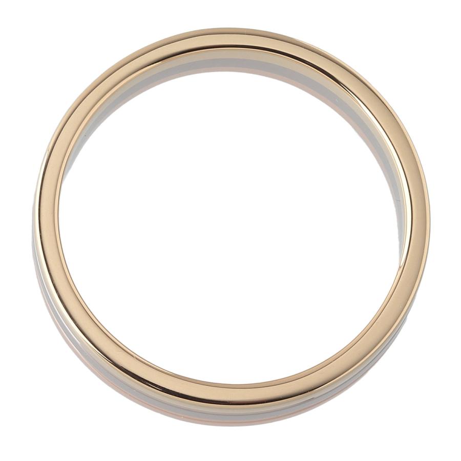 Cartier カルティエ トリニティ ウェディング リング ルイカルティエ ヴァンドーム 現行モデル #61 幅4.8mm Au750 ...