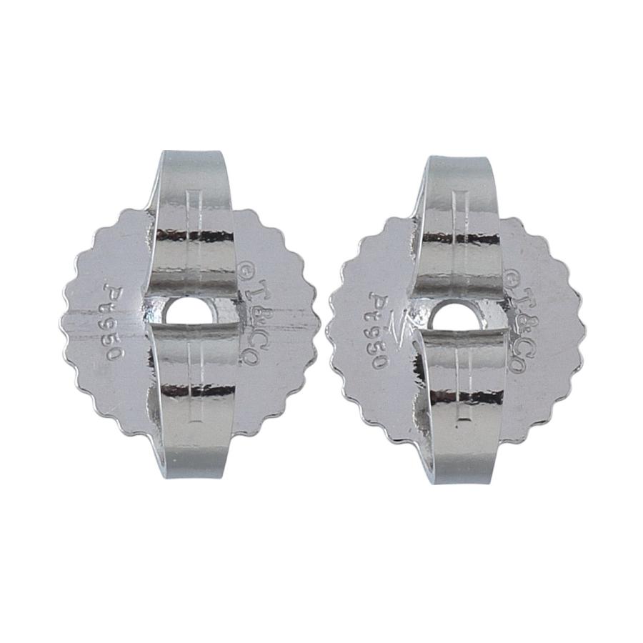 TIFFANY&Co. ティファニー ソリティア ピアス ダイヤ0.31ct(左右合計) Pt950 新品仕上げ済 TIFFANY【22633 ...