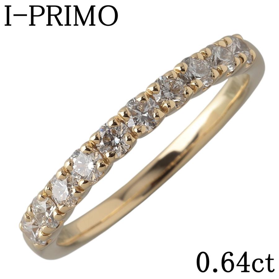 アイプリモ セレーネ ダイヤ リング ハーフエタニティ 現行モデル 0.64ct 16号強 K18YG 新品仕上げ済 I-PRIMO【23079】 : ブランド テアトロン - 通販 ...
