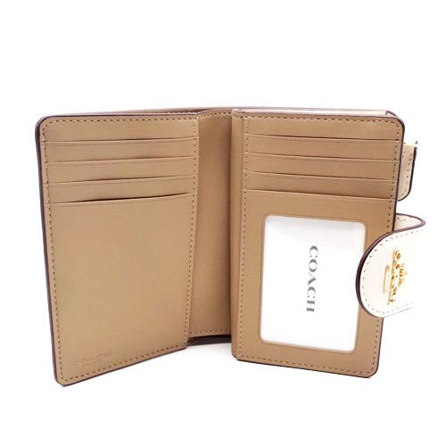 COACH コーチ 財布 サイフ 新品 フローラル 花柄 二つ折り財布 CA737 IMCAH【コーチ箱 ショップ袋付き ギフト包装無料 ...