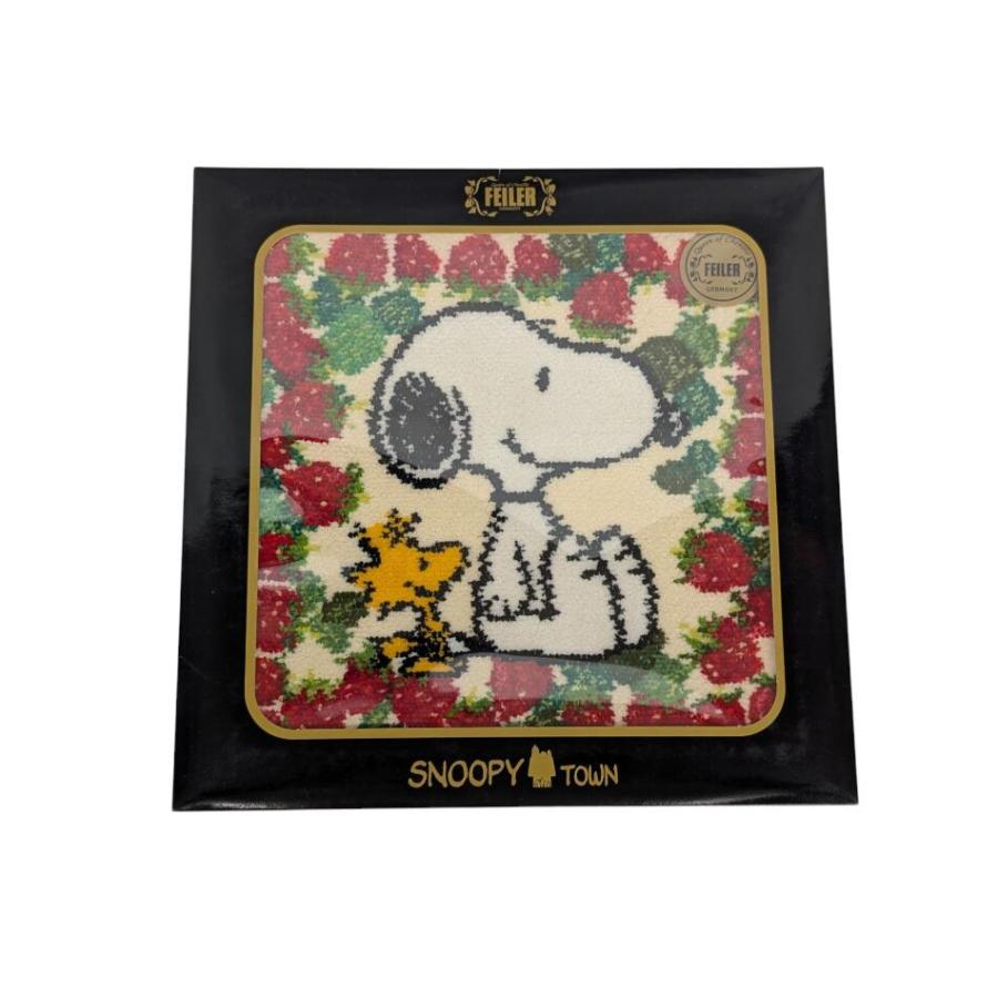 feiler 未使用 フェイラー ハンカチ ハンカチタオル スヌーピー ブラック FEILER Peanuts ピーナツ いちご 【中古】 : ブランディールYahoo!ショップ - 通販 ...