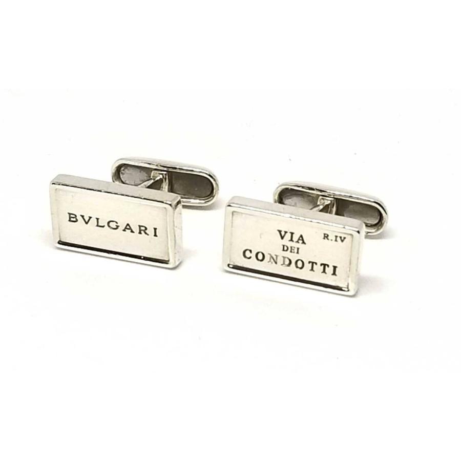 BVLGARI（ブルガリ） カフス カフリンクス シルバーカフス SV925