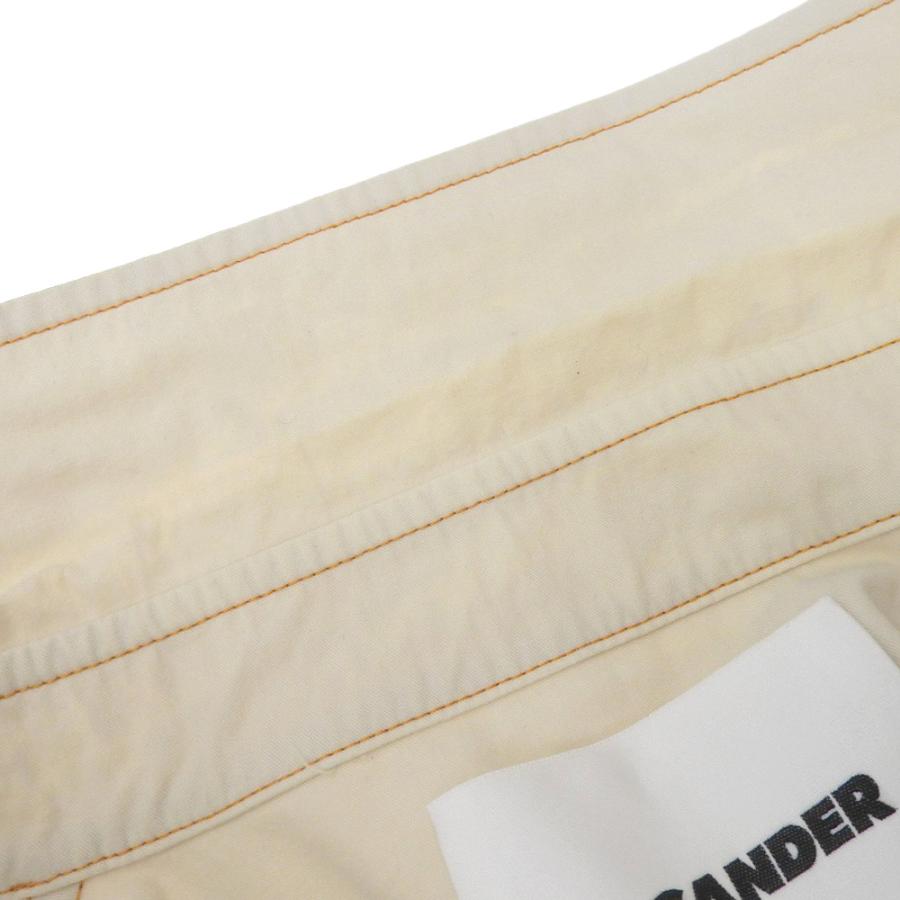JIL SANDER 美品 ジルサンダー 21SS 2021年商品 メタルタグ NEVER FADE AWAY コットン ナイロンオーバーサイズ ワーク ジャケット 50 M-L メンズ ...