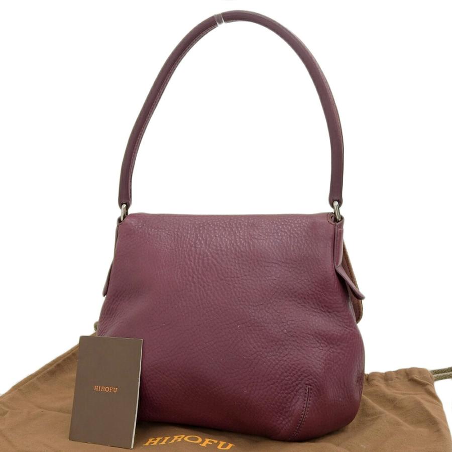 HIROFU 超美品 ヒロフ 現行ロゴ H刻印 フラップ開閉 レザー ワンショルダーバッグ : WithTrading - 通販 - Yahoo!ショッピング