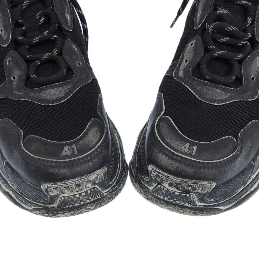 BALENCIAGA（バレンシアガ） 超美品 BALENCIAGA 2021年 Triple S Faded Black トリプルS フェード ...