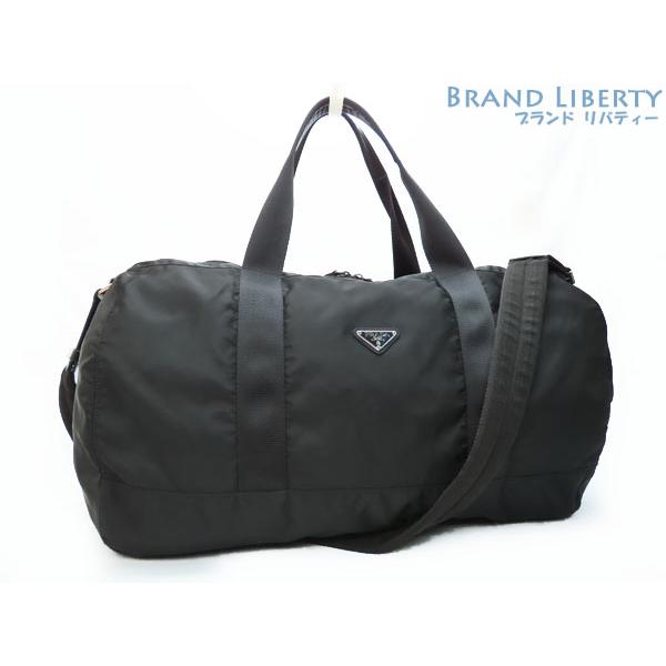 PRADA 美品 プラダ ナイロン 2WAY ボストンバッグ ハンドバッグ トラベルバッグ 旅行カバン NERO ブラック B4651 : Brand Liberty - 通販 - Yahoo ...