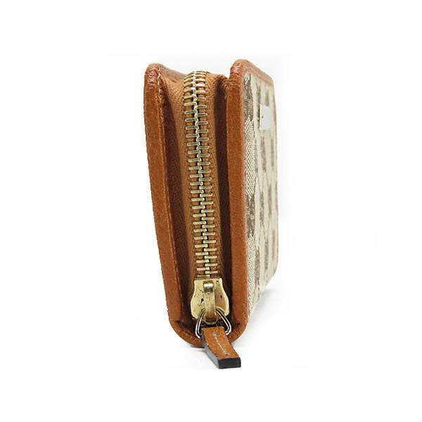 GGキャンバス 新品同様 グッチ GUCCI コインケース コインパース 小銭入れ コンパクト財布 ベージュ ブラウン 112665 ...