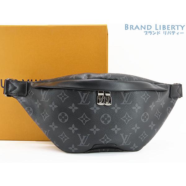 ディスカバリー 新品同様 ルイヴィトン モノグラム エクリプス バムバッグ PM ウエストバッグ ボディバッグ スリングバッグ ブラック ...