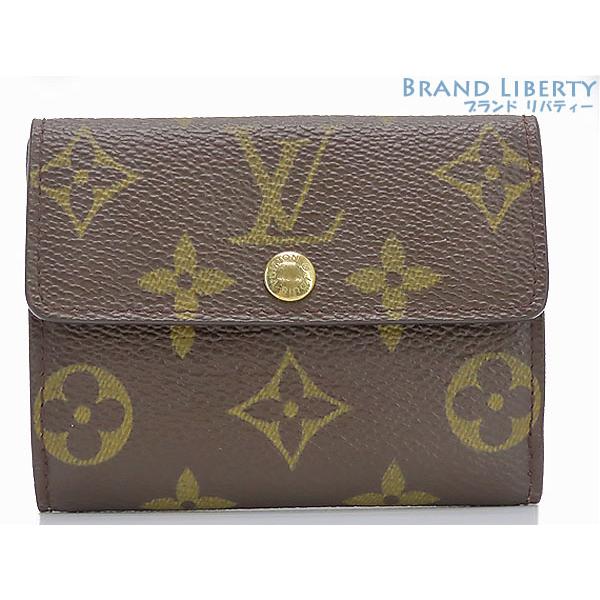LOUIS VUITTON 美品 ルイヴィトン モノグラム ラドロー コインケース Wホック財布 両面財布 コンパクト財布 カードケース ...