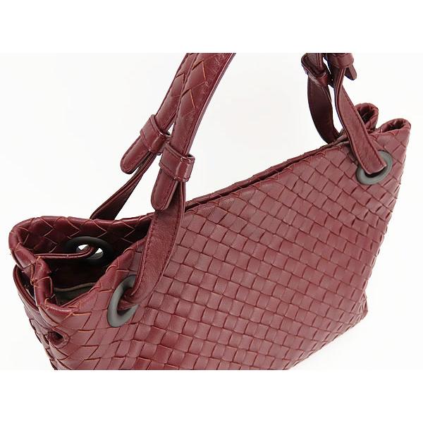 BOTTEGA VENETA 美品 ボッテガ ヴェネタ イントレチャート スモール ガルダバッグ ショルダートートバッグ ハンドバック ...