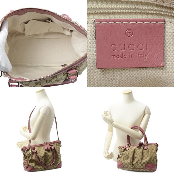 GUCCI（グッチ） バッグ レディース GGキャンバス 2WAY ハンドバッグ
