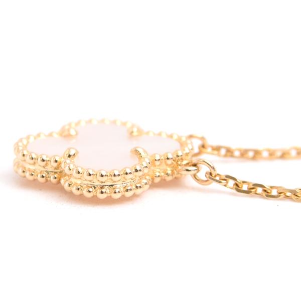 アルハンブラ ヴァンクリーフ ネックレス レディース ヴィンテージアルハンブラ ホワイトシェル Van Cleef & Arpels ...