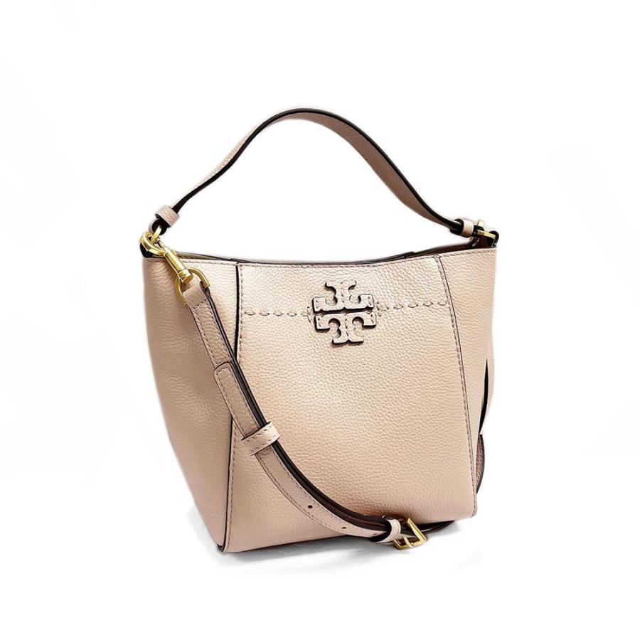 TORY BURCH 全品5%OFFクーポン☆30日迄☆トリーバーチ 74956 927 スモール バケットバッグ GOAN SAND サンド ...