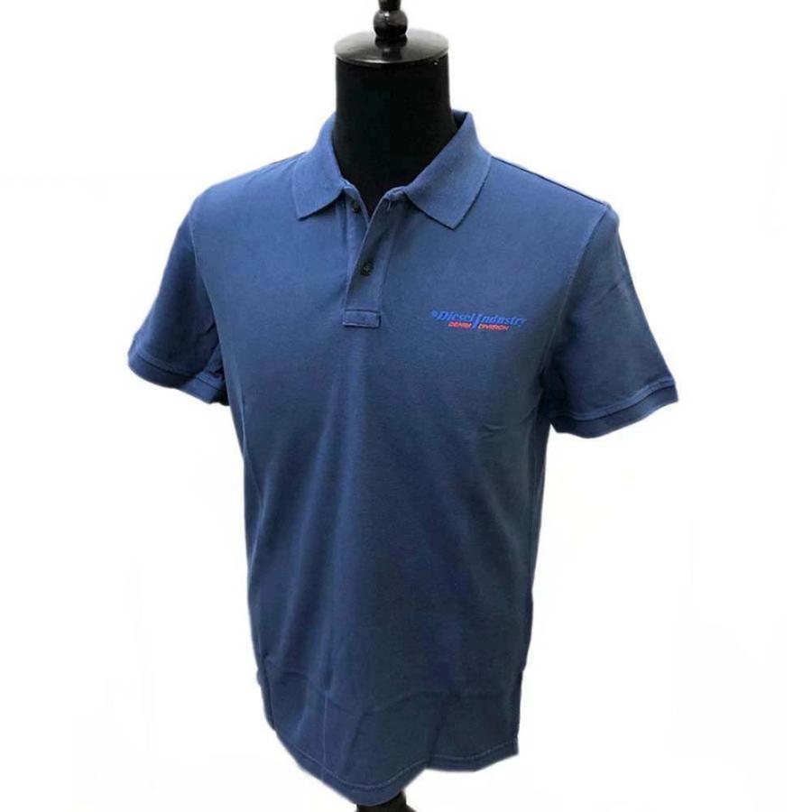 DIESEL 決算セール☆全品5%OFFクーポン☆15日迄☆ディーゼル A03860 0HERD 8MS メンズ ポロシャツ T-SMITH-IND ブルーネイビー : ブランドショップ リ ...