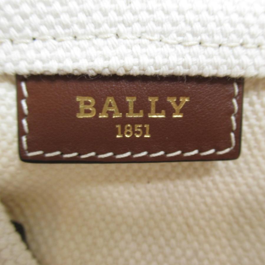 Bally BALLY バリー トートバッグ アイボリー系 キャンバス Bally BALLY バリー トートバッグ アイボリー系 キャンバス
