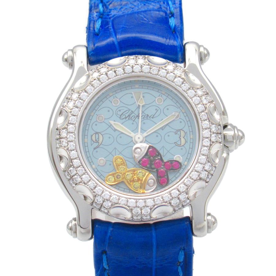 ショパール ハッピースポーツ フィッシュ ブランドオフ Chopard ステンレススチール 腕時計 SS/革 中古 レディ : 2101218079104 : ブランドオフ Yahoo!店 ...