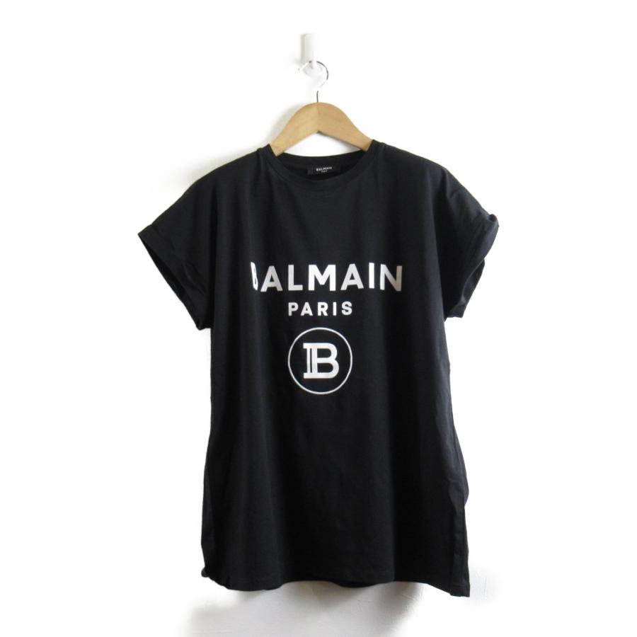 BALMAIN バルマン 半袖Tシャツ ブラック系 コットン 中古 レディース : 2104102050487 : ブランドオフ Yahoo!店 - 通販 - Yahoo!ショッピング