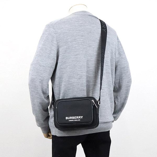 バーバリー BURBERRY ショルダーバッグ メンズ レディース ロゴ カメラバッグ ブラック 8049094 :BU-8049094 ...