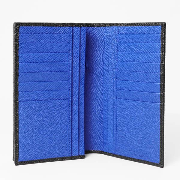 BVLGARI 《P6倍_9日10:59迄》ブルガリ 長財布 メンズ ブルガリ・ブルガリ マン レザー ブラック ブルー 288256 BLK ...