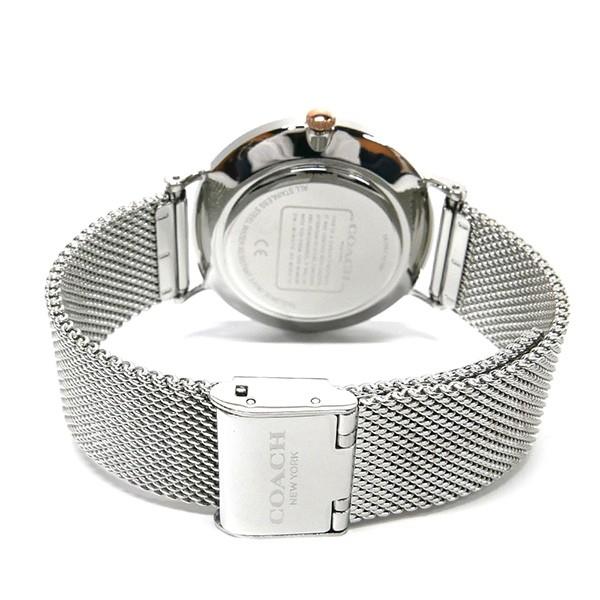 COACH コーチ レディース腕時計 Perry ペリー 馬車モチーフ 36mm シルバー 14503124 : Brandol Style ...