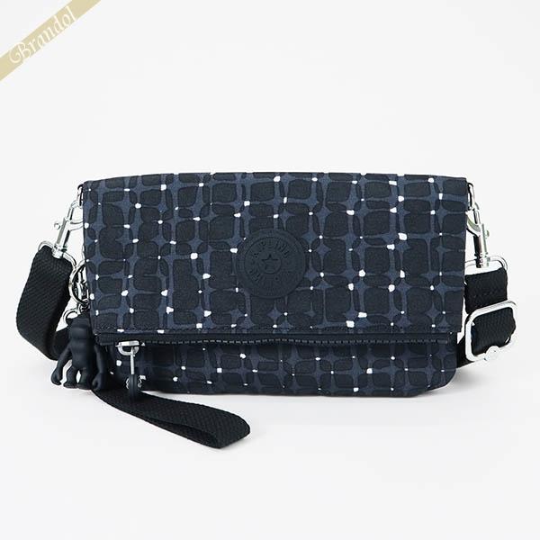 kipling キプリング ショルダーバッグ レディース LYNNE リン タイルプリント ネイビー KI587955Q【最大4000円クーポン】 : Brandol Style - 通販 ...