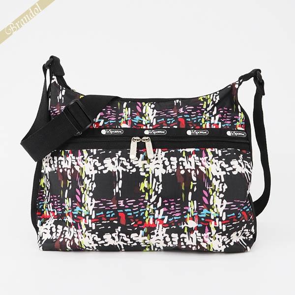 LeSportsac レスポートサック ショルダーバッグ レディース LARGE HOBO チェック柄 ブラック系 マルチカラー 3710 E474 : Brandol Style - 通販 ...
