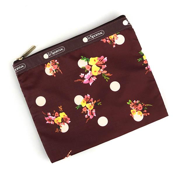 LeSportsac レスポートサック ショルダーバッグ レディース DELUXE EVERYDAY BAG 水玉 花柄 ボルドー系 7507 F035 : Brandol Style ...