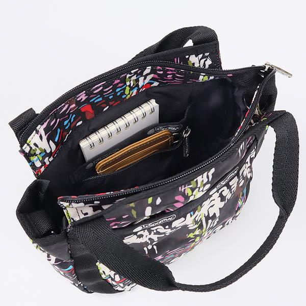 《店内全品10%還元》レスポートサック LeSportsac ショルダーバッグ レディース SMALL JENNI 2way ミニ チェック柄 ブラック系 8056 E474 :LSP ...