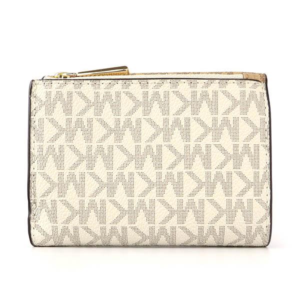MICHAEL KORS マイケルコース 三つ折り財布 レディース MKシグネチャー ベージュ アイボリー 34S1GT9E6B 170【5%OFFクーポン】 : Brandol Style ...