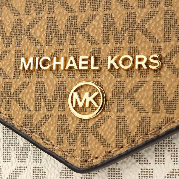 MICHAEL KORS マイケルコース 三つ折り財布 レディース MKシグネチャー ベージュ アイボリー 34S1GT9E6B 170【5%OFFクーポン】 : Brandol Style ...