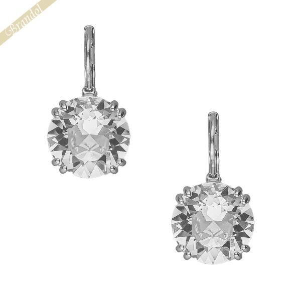SWAROVSKI スワロフスキー Swarovski ピアス レディース Millenia ドロップピアス ラウンドカット シルバー ...