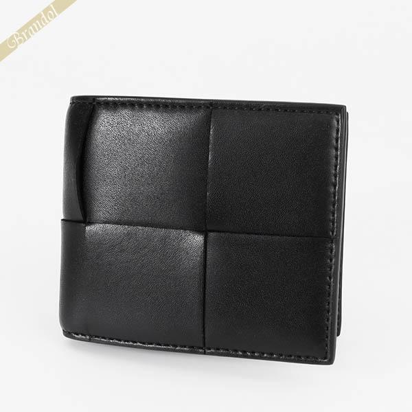 BOTTEGA VENETA ボッテガヴェネタ 二つ折り財布 カセット革編み ブラック メンズ 740261 VBWD2 8803 : Brandol - 通販 - Yahoo!ショッピング