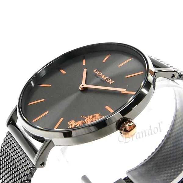 コーチ 腕時計 COACH レディース Perry ペリー 36mm ガンメタリックグレー×ローズゴールド 14503127 : co ...