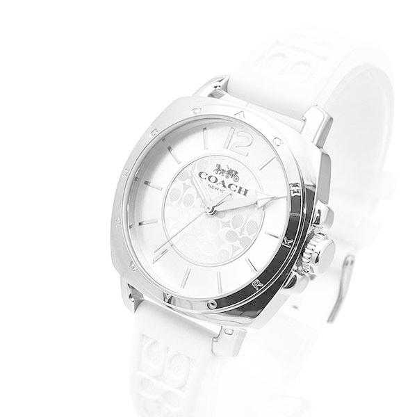 コーチ 腕時計 COACH レディース ボーイフレンド ミニ 34mm シルバー×ホワイト 14503146 : co-14503146 ...