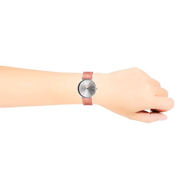 COACH コーチ 腕時計 レディース PERRY ペリー 36mm 花柄 シルバー ピンク 14503295【P5倍_27日迄 ...