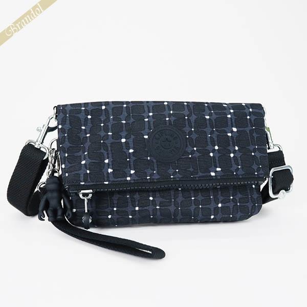 kipling 《P3倍_9日23:59迄》キプリング ショルダーバッグ LYNNE リン タイルプリント ネイビー KI587955Q : Brandol - 通販 - Yahoo!ショッピング