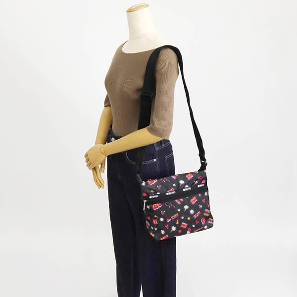 LeSportsac レスポートサック ショルダーバッグ SMALL HOBO スモール ホーボー ネオン風 キュート柄 ブラック系 3709 E481【クーポン_配布中】 : Brandol ...