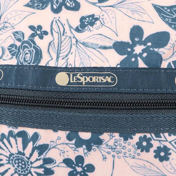 LeSportsac レスポートサック ショルダーバッグ SMALL HOBO スモール ホーボー ボタニカル柄 ブルー×ピンク 3709 ...