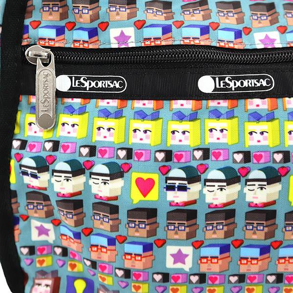 LeSportsac レスポートサック ショルダーバッグ レディース CLASSIC HOBO クラシックホーボー ドット絵柄 マルチカラー ...